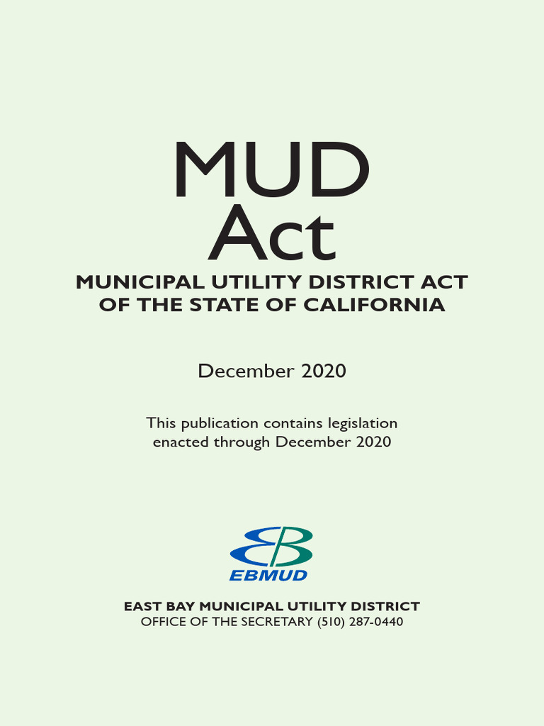 MUD Act 2020 Web | PDF | Voting | Bonds (Finance)