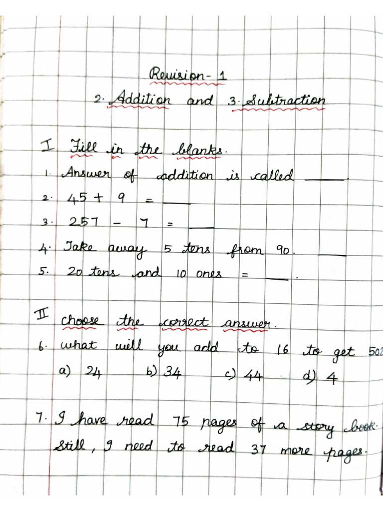 Annual Revision 1 - Grade 2 | PDF