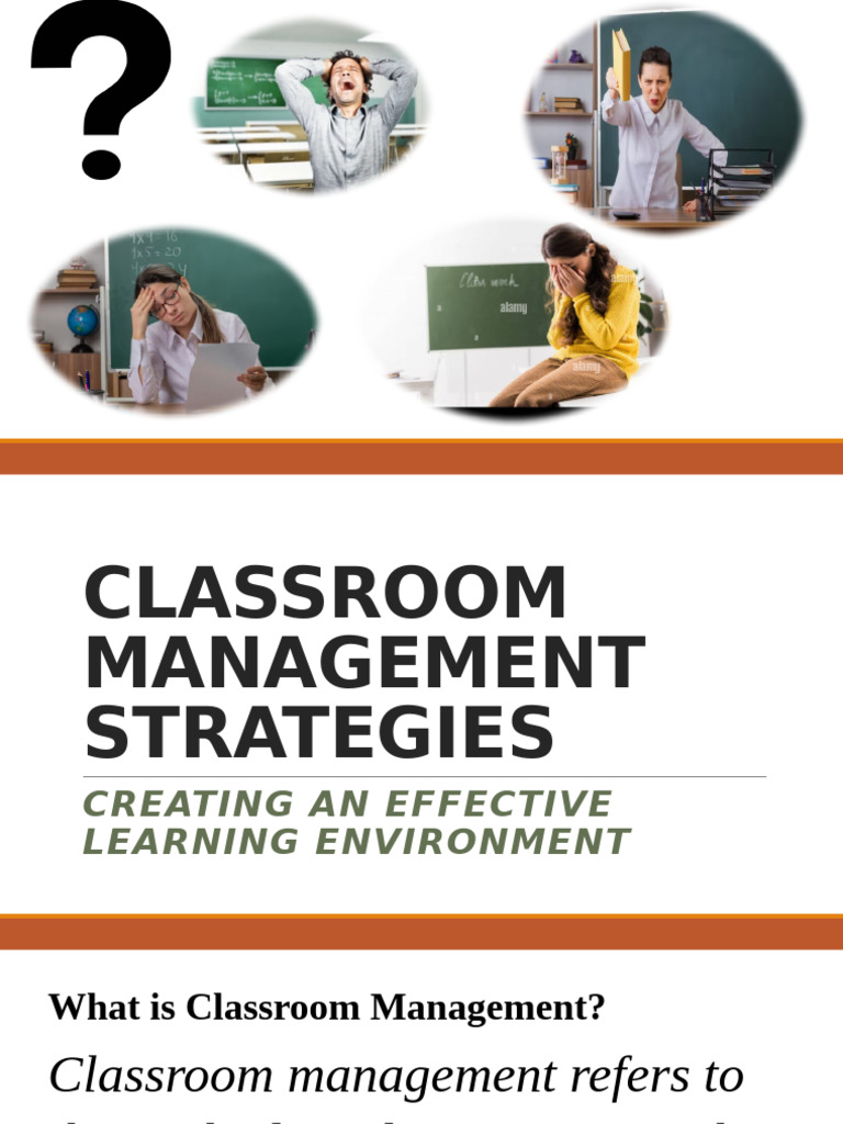 Classroom Management Strategies | PDF | Classroom Management | Classroom