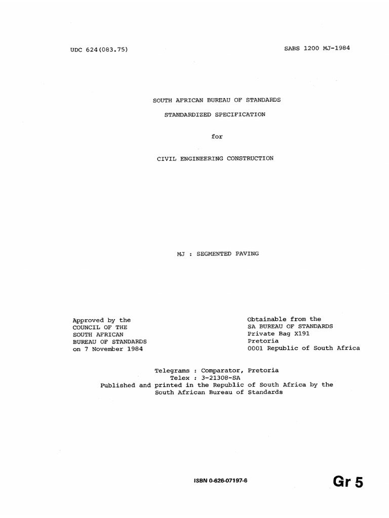 Sans 1200MJ | PDF