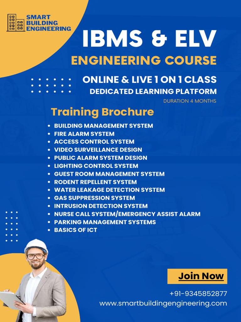 IBMS ELV Engineering Training Brochure V1 | PDF | Closed Circuit ...