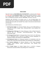 Trust Deed Sample for Charitable Purpose | PDF | Property | Banks