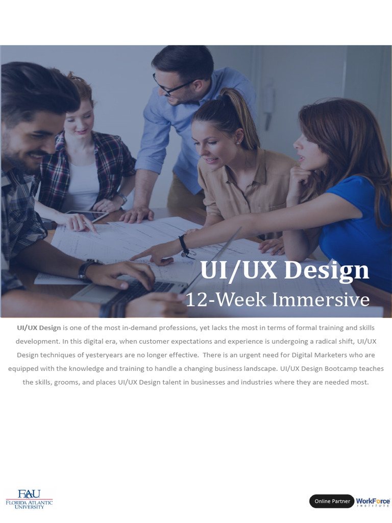 FAU UI UX Design Curriculum | PDF | Cognitive Science | Learning