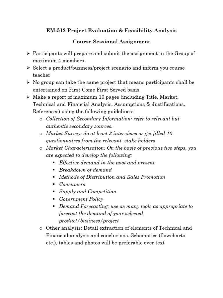 EM-512 Assignment | PDF
