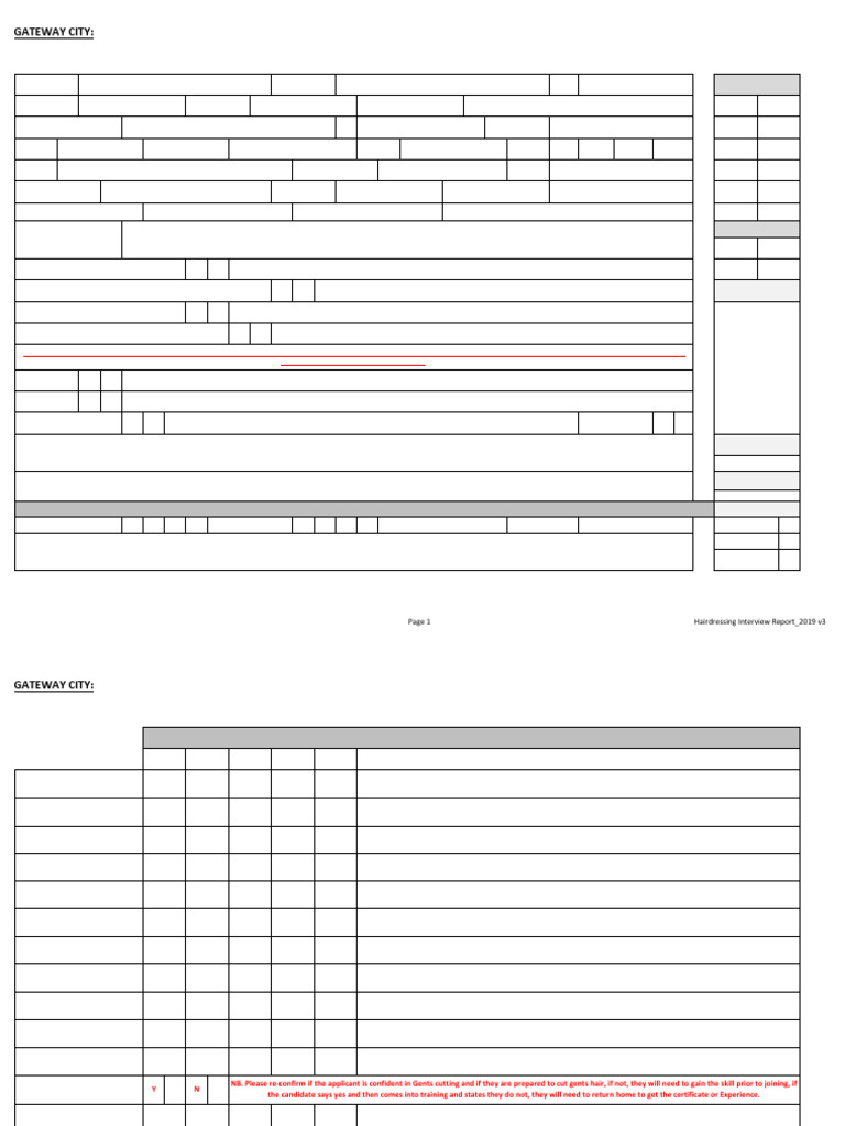 Hair Interview Report | PDF | Recruitment