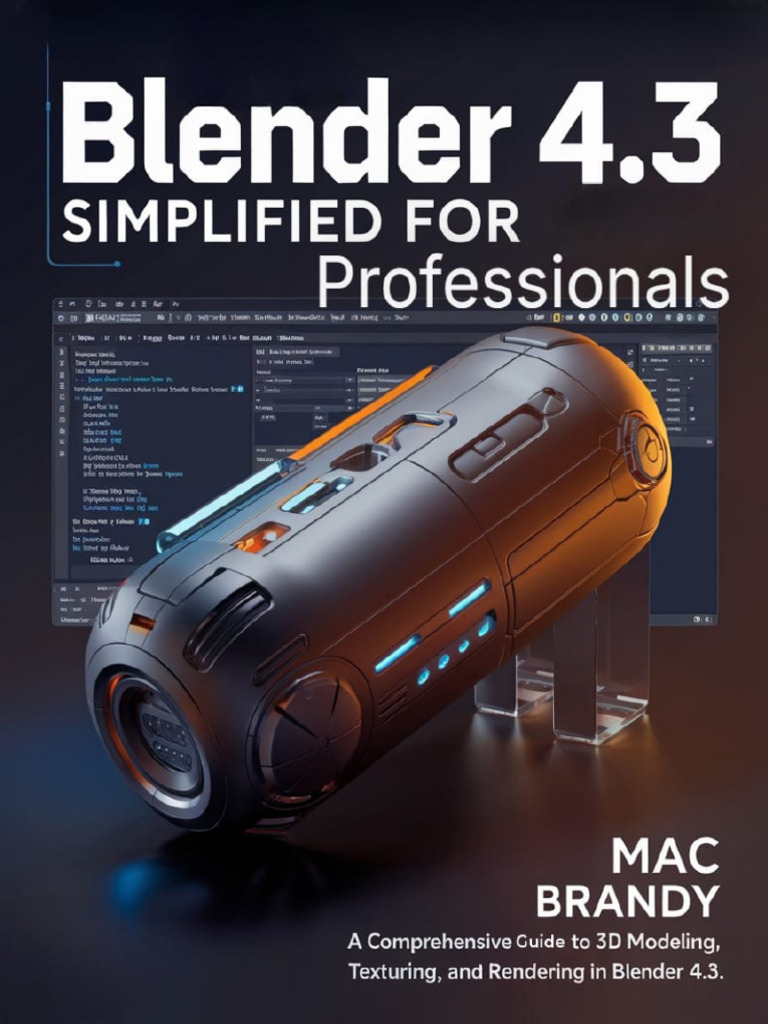 Blender 4.3 Simplified For Professionals (Mac Brandy) (Z-Library) | PDF | Blender (Software ...