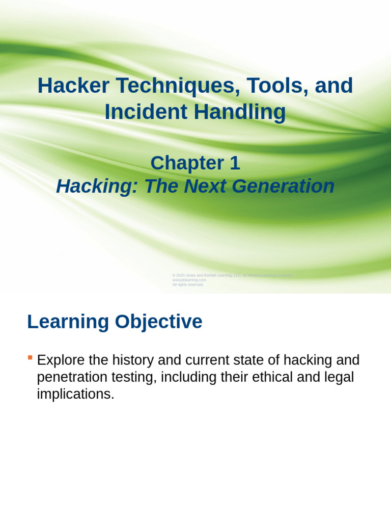 Hacking Techniques and Ethics Overview | PDF | Security Hacker | White ...