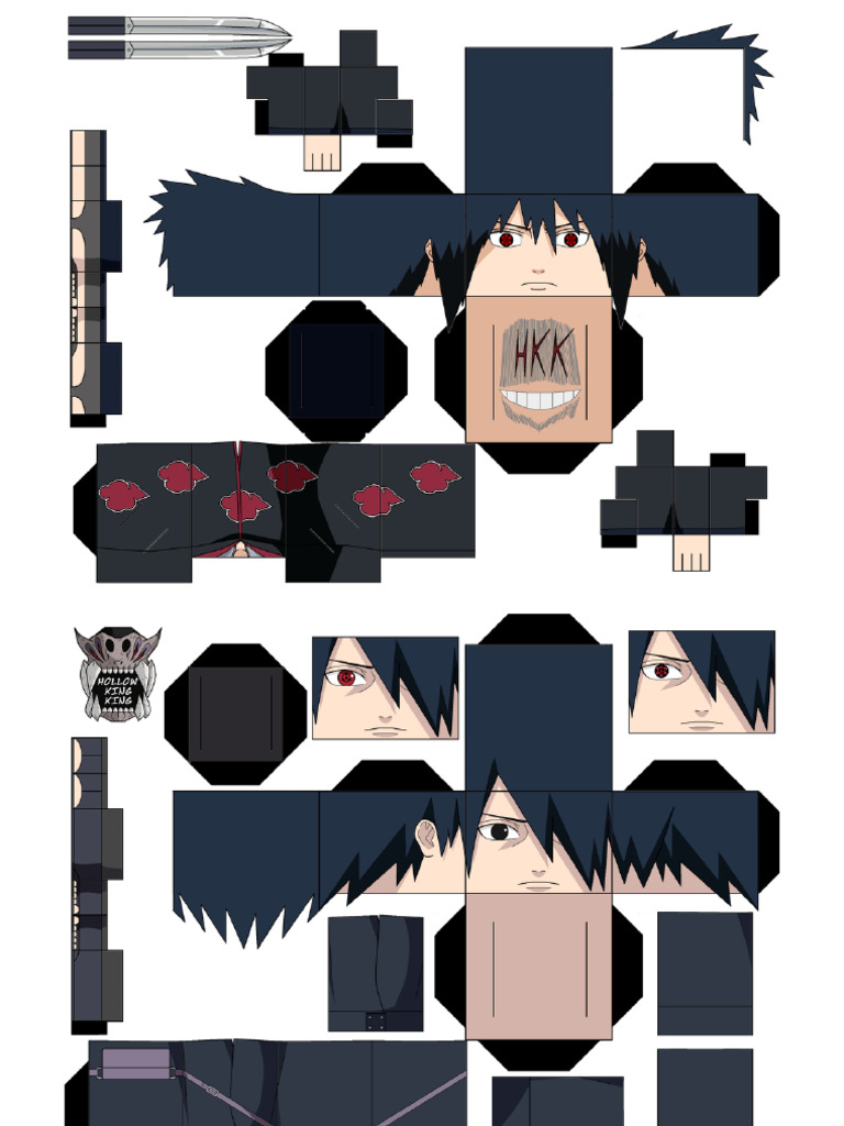 Sasuke Paper Toy Paper Craft | PDF