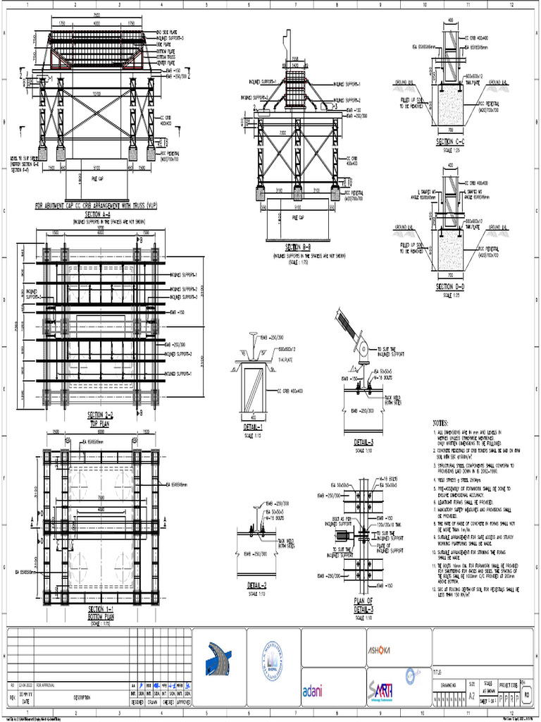 1 Staging Drawing VUP For Panngarh | PDF