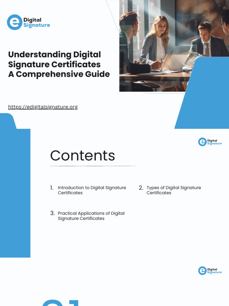Digital Signature Certificate | PDF | Public Key Certificate | Public Key Cryptography