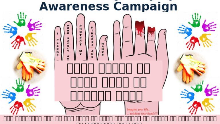Hand & Finger Injury Awareness Campaign | PDF