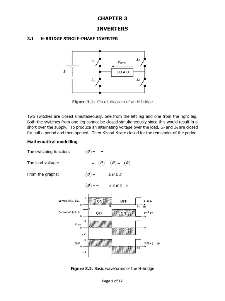 IPE CHAPTER 3 JFJvR | PDF | Power Inverter | Electrical Engineering