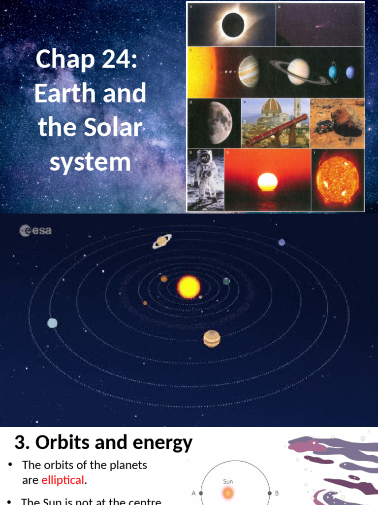 Chap 24 Earth and The Solar System - Lesson 2 | PDF