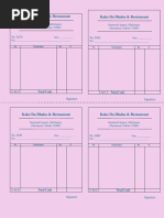 KFC Online Bill and Invoice Guide | PDF