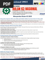 Desain Spanduk Bulan K3 Nasional 2025 | PDF