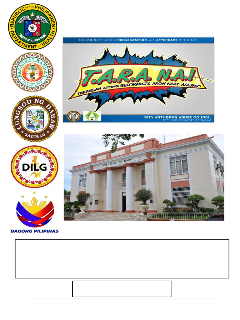 DOH Accreditation Wangan Final | PDF | Substance Abuse | Medical Treatments