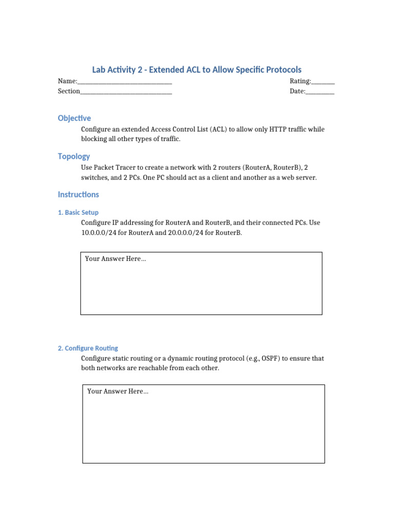 Final Lab Activity ACL2 | PDF