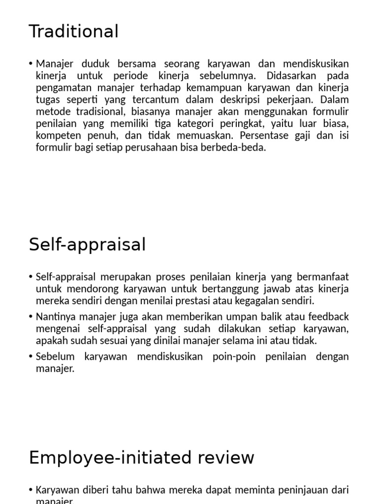 Appraisal Methods | PDF | Performance Appraisal | Goal