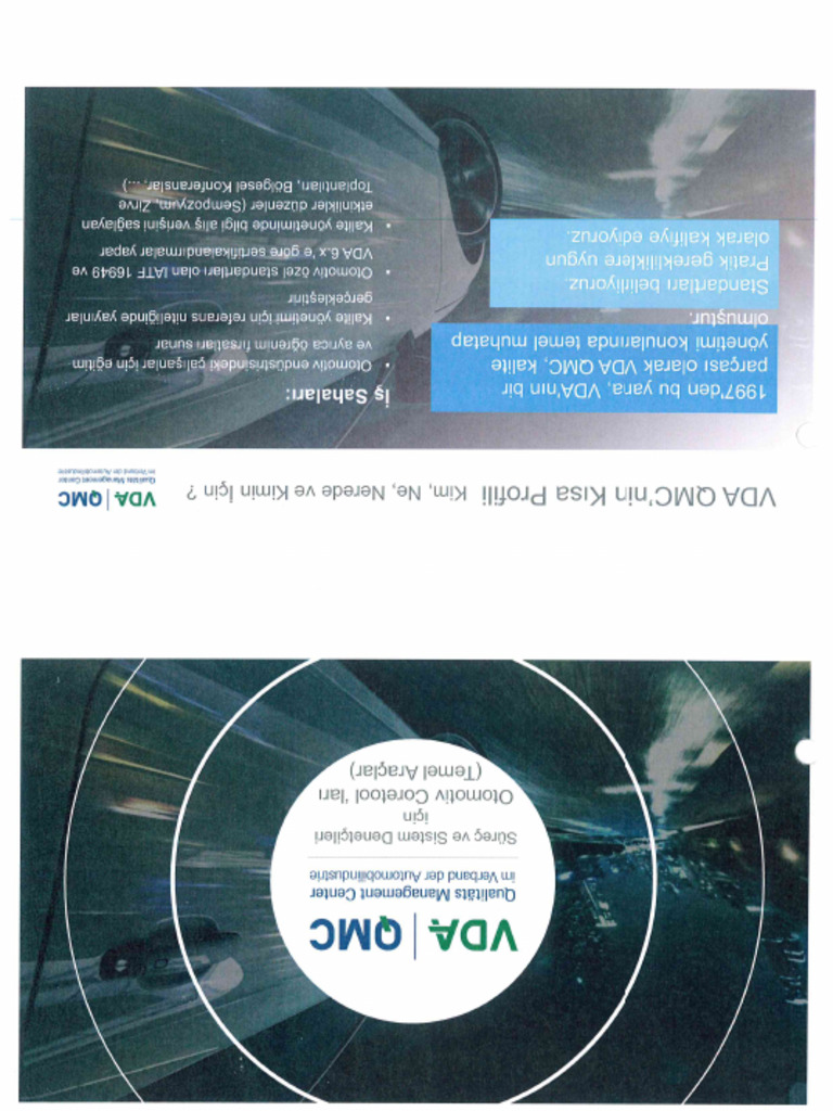 Otomotiv Core Tools Vda QMC 2 | PDF