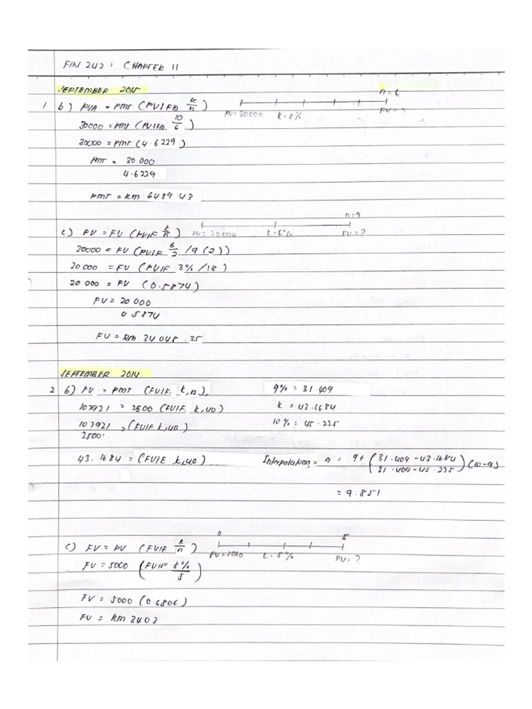 FIN 242 Chapter 11 | PDF