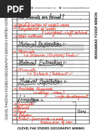 O-Level Geography Notes by M. Yousuf Memon | PDF | Natural Sciences ...