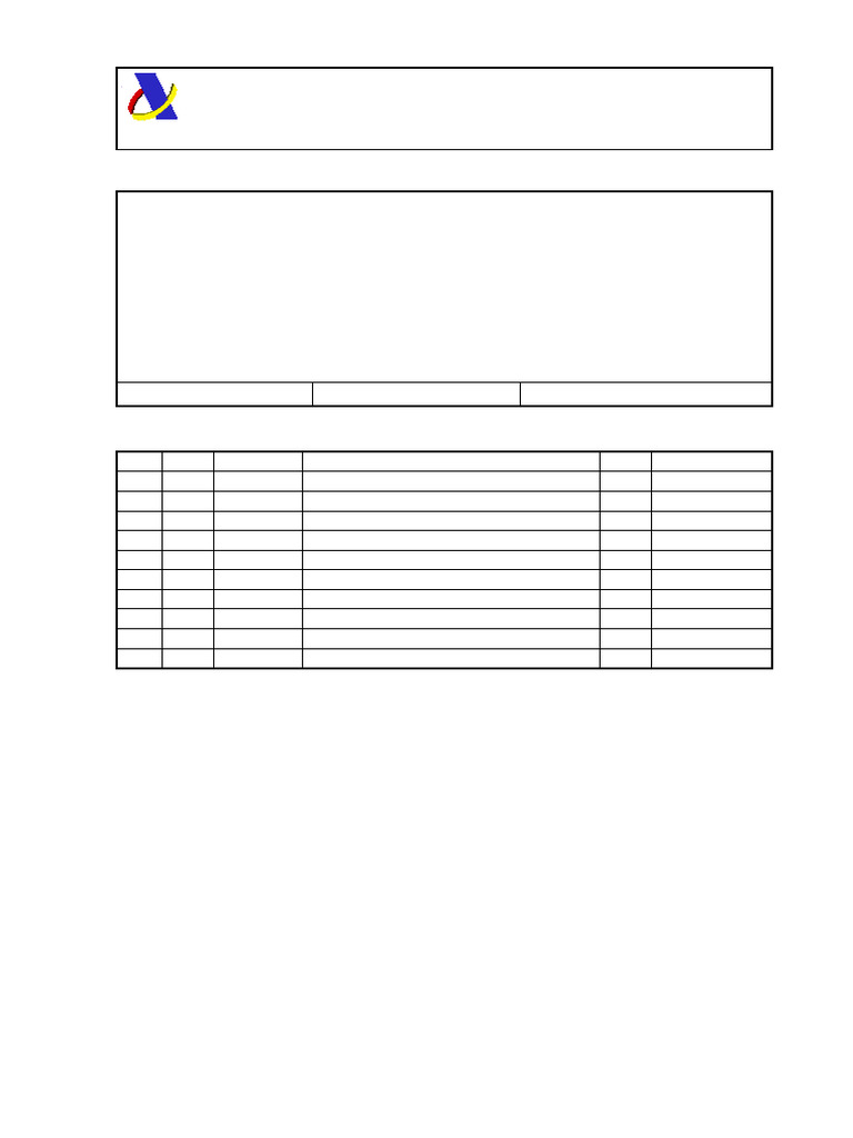 Listas de Códigos ICS v1.9 | PDF | Informática