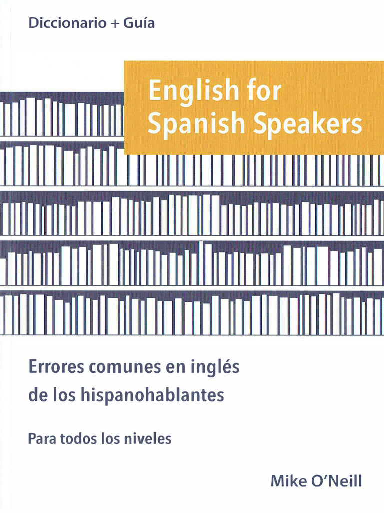 English for Spanish Speakers | PDF | Gramática | Relaciones sintácticas