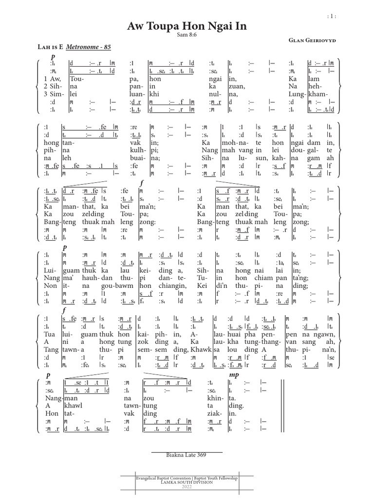 BNL No. 369 Aw Toupa Hon Ngai in | PDF