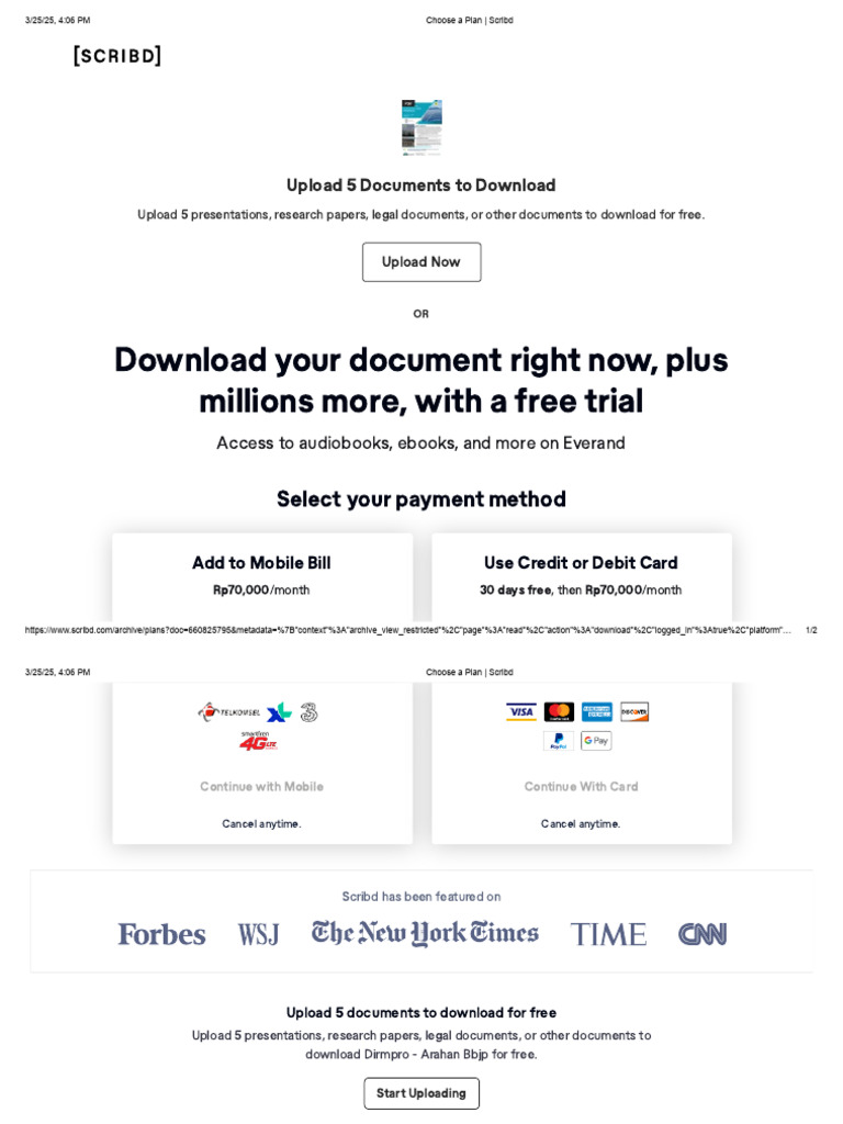17-Choose A Plan - Scribd | PDF