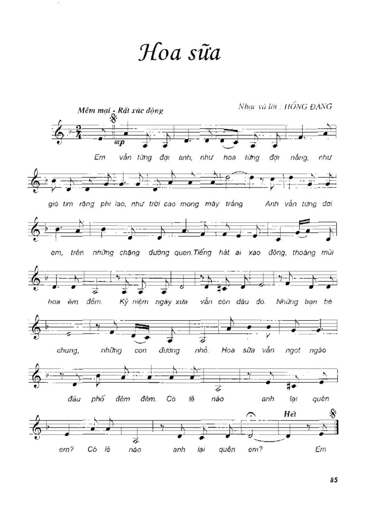 Hoa Sua | PDF