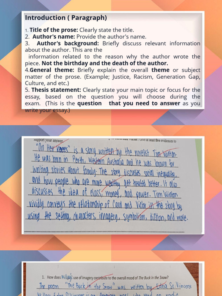 Revision On Her Knees and The Buck in The Snow | PDF