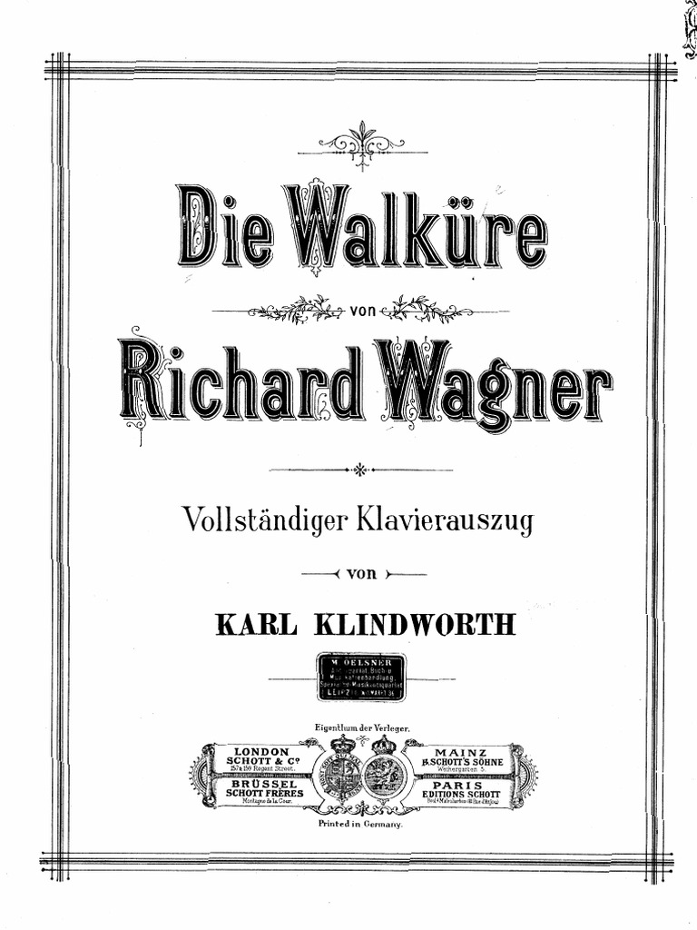 Walküre tuba wagner | PDF