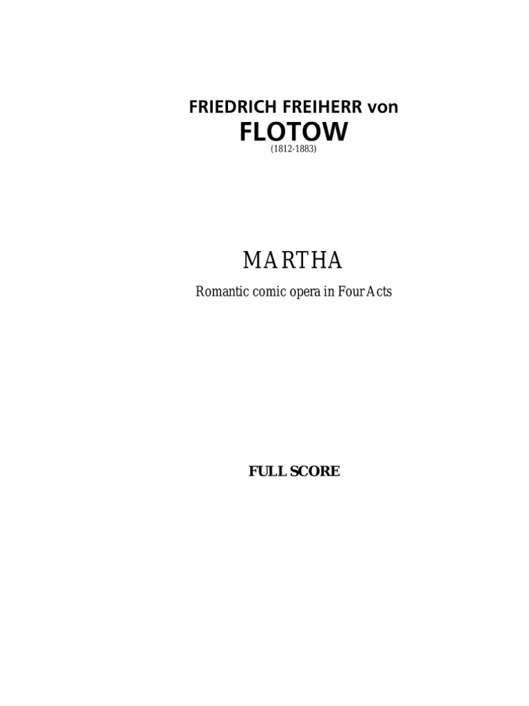 Martha | PDF