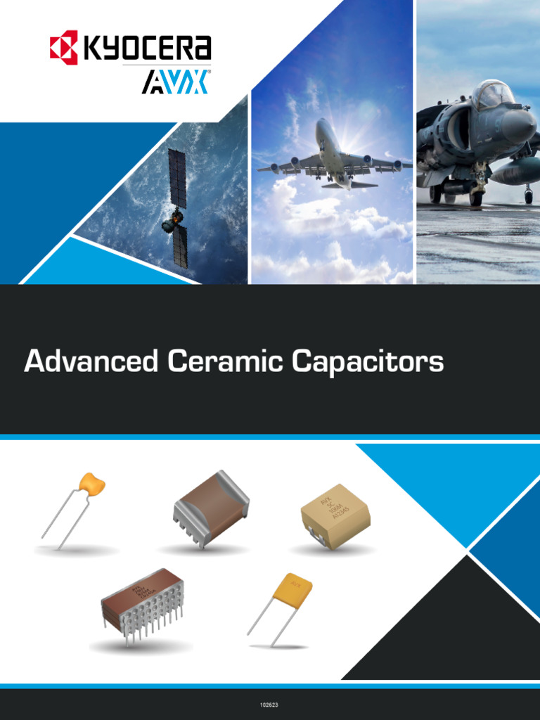Advanced Ceramic Capacitors | PDF | Capacitor | Manufactured Goods
