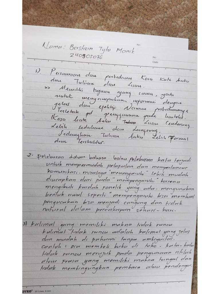 TUGAS - Bastian Tyto Manik | PDF