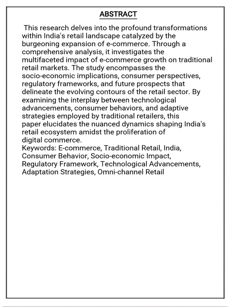 Project of E-Commerce. 1 | PDF | E Commerce | Retail