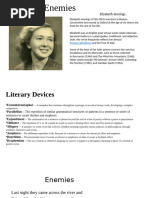 Enemies by Elizabeth Jennings | PDF | Fear | Poetry