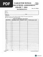 Measurement Grade 7 | PDF