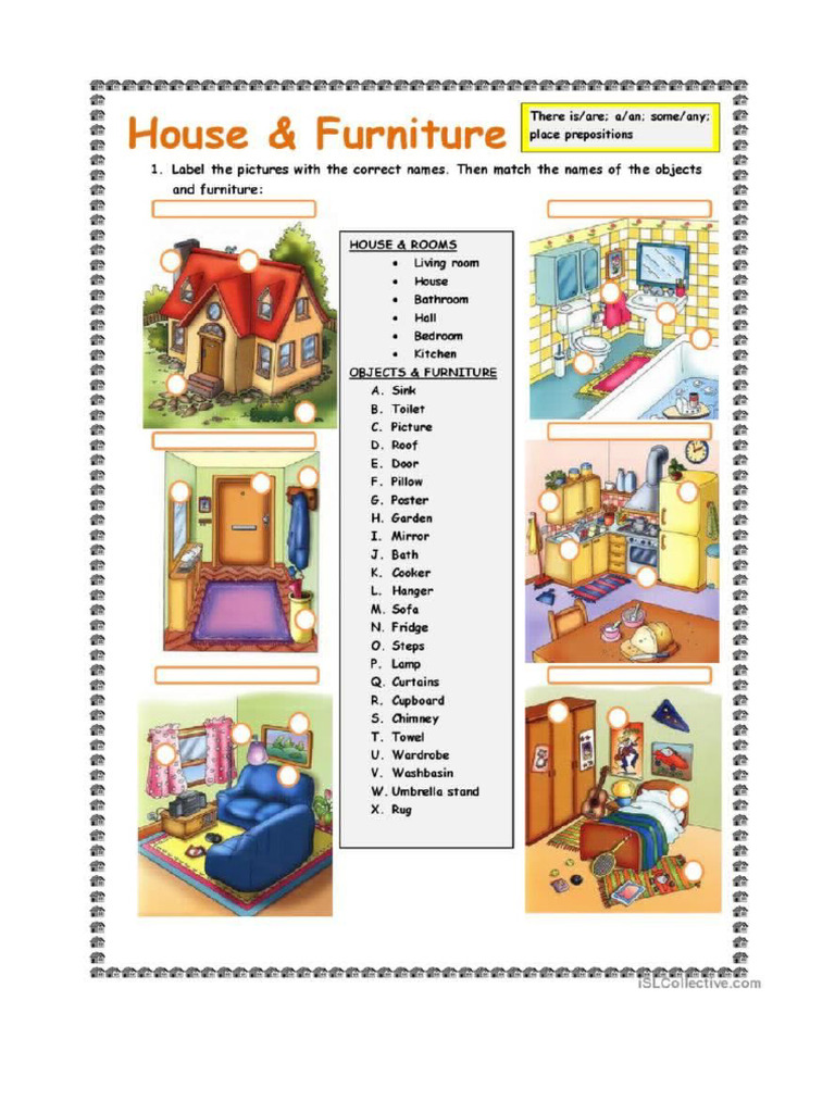 Rooms and Furniture | PDF