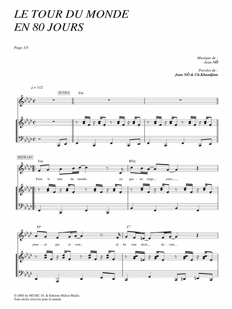 Faire Le Tour Du Monde en 80 Jours | PDF