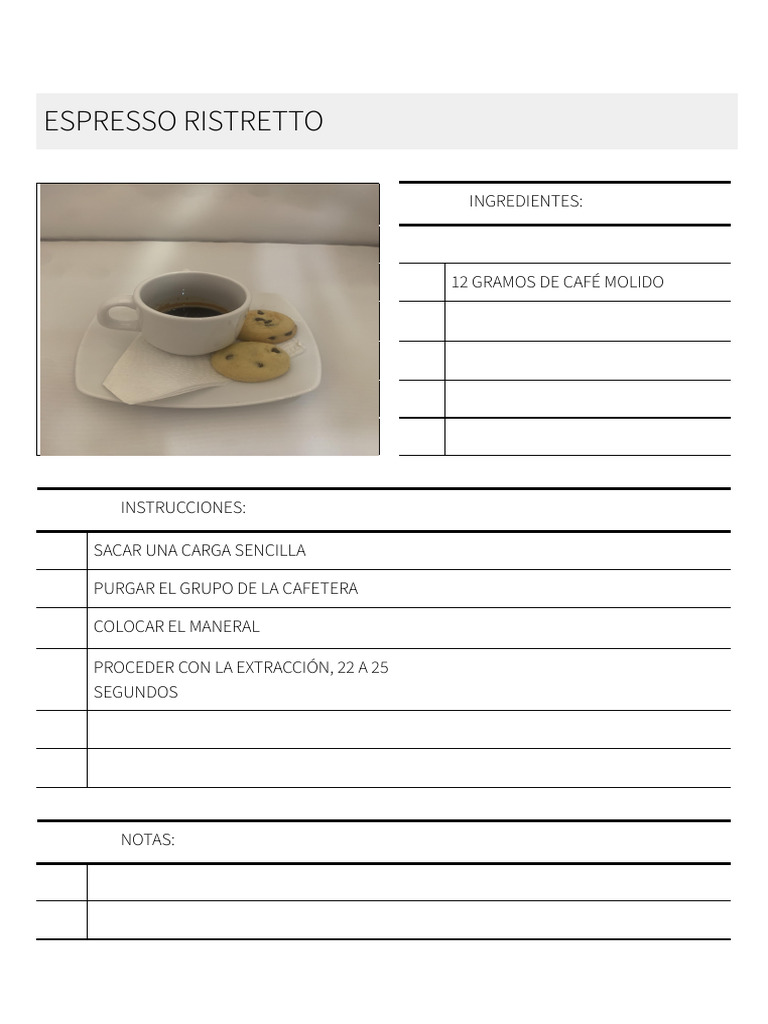 Recetario Barra | PDF | Bebida | Alimentos