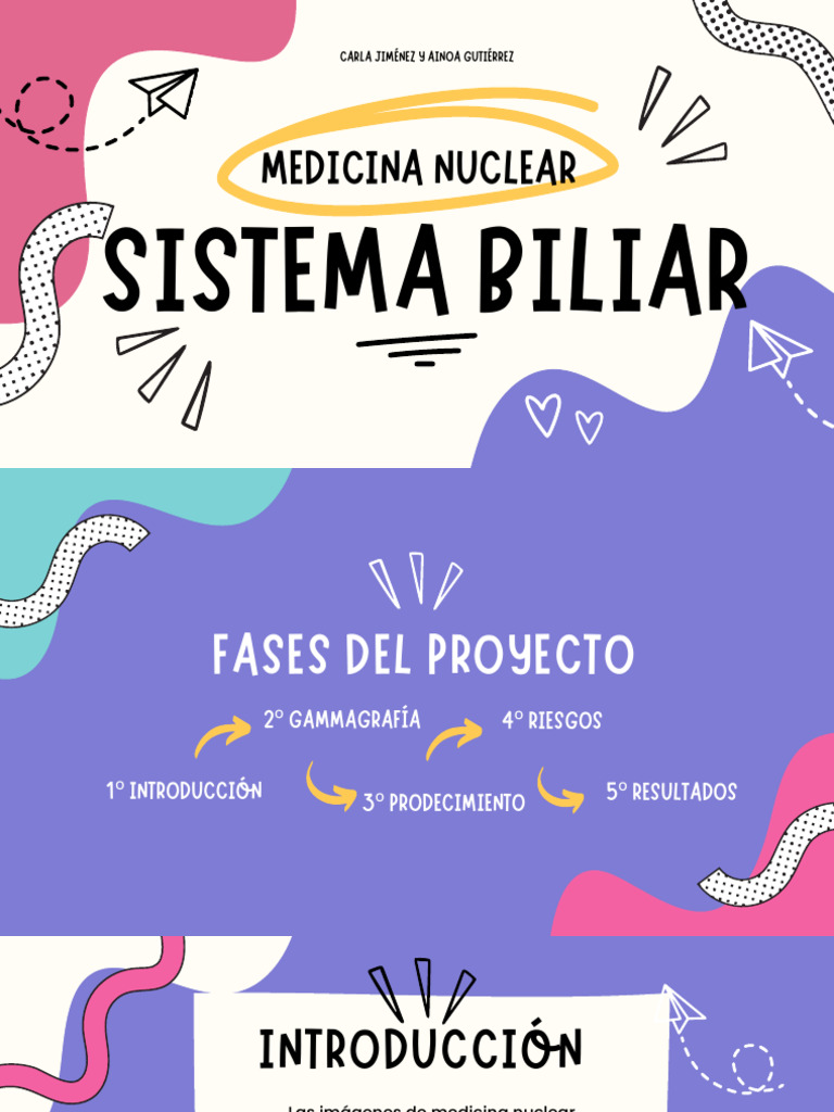Trabajo Sistema Biliar | PDF | Bilis | Trazador radiactivo