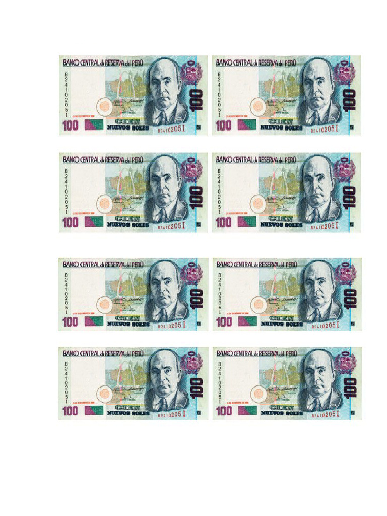 Monedas y Billetes | PDF