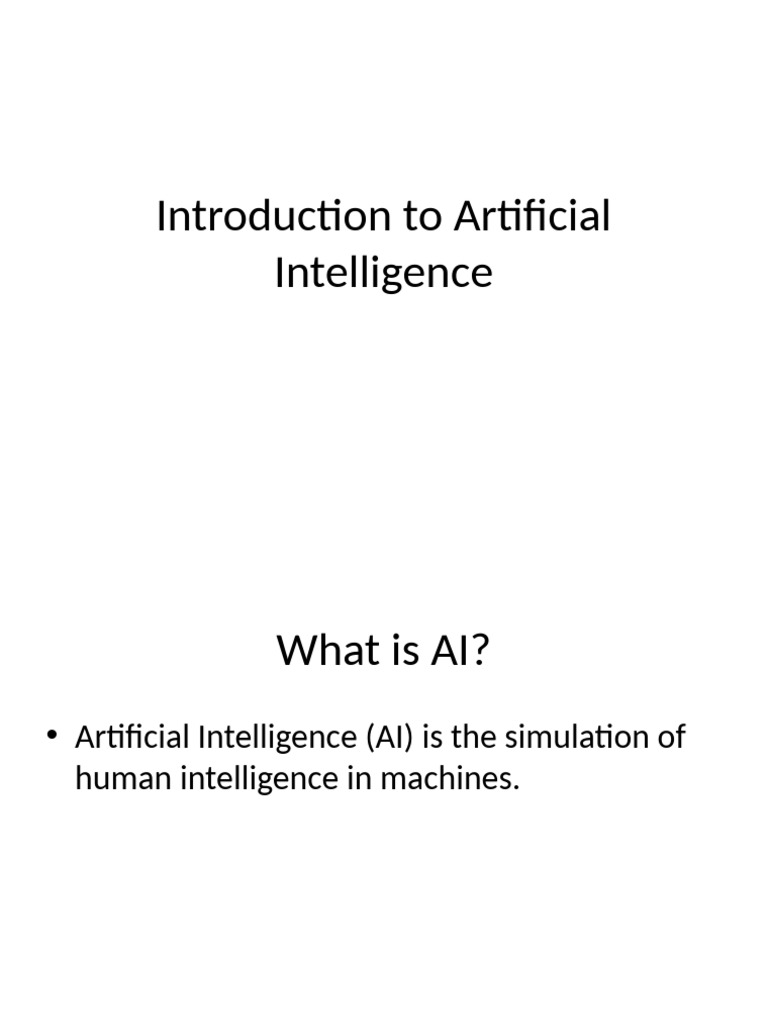 Artificial Intelligence and Power | PDF