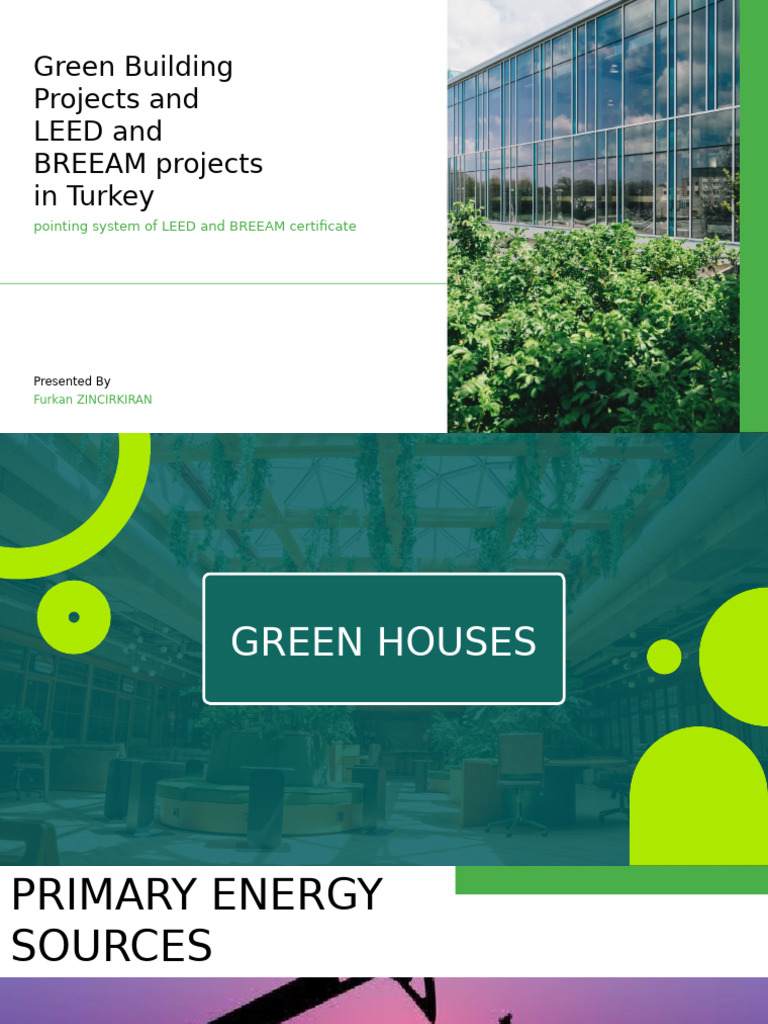 Green Building Projects and LEED and BREEAM Projects in Turkey | PDF ...