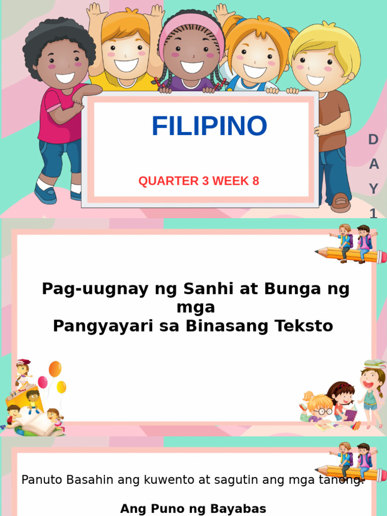 Fil.3 Q3 Week8 | PDF