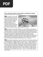 Hiking Tips for Kids: Reading Practice | PDF | Hiking