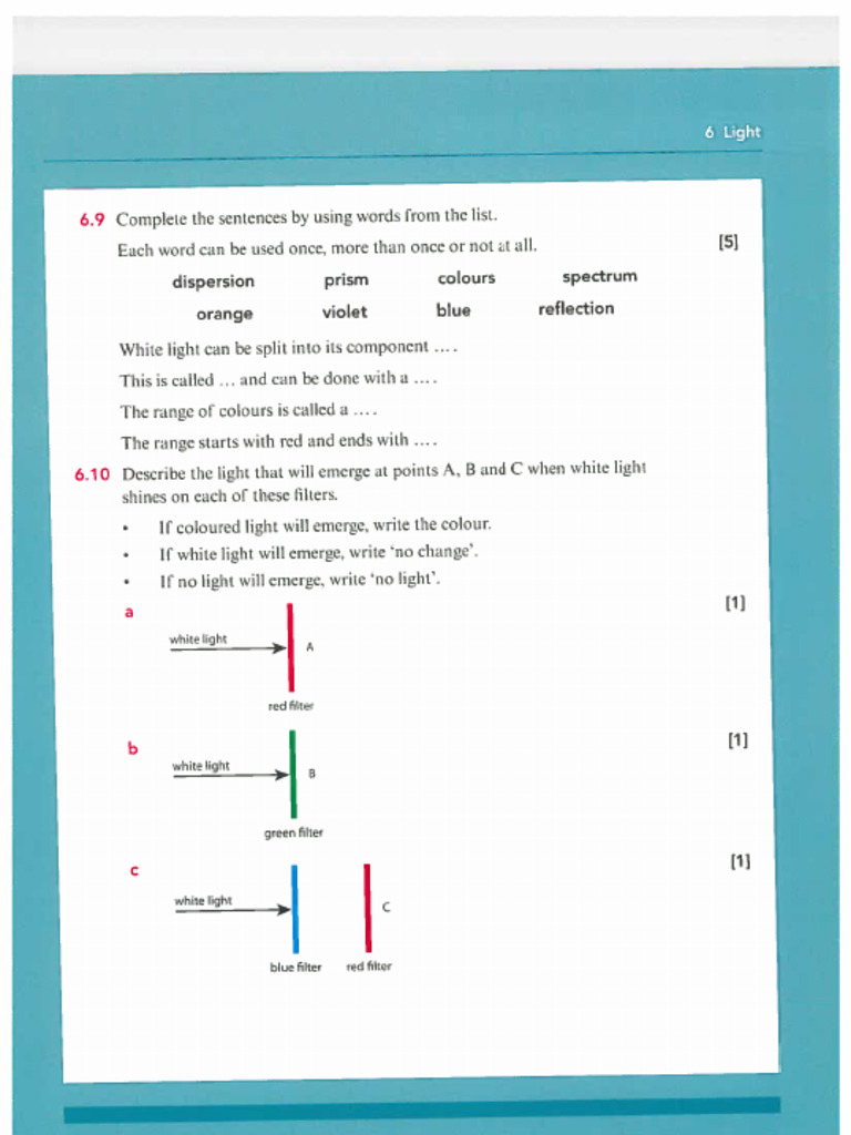 Y8 Camb U6 CYL | PDF