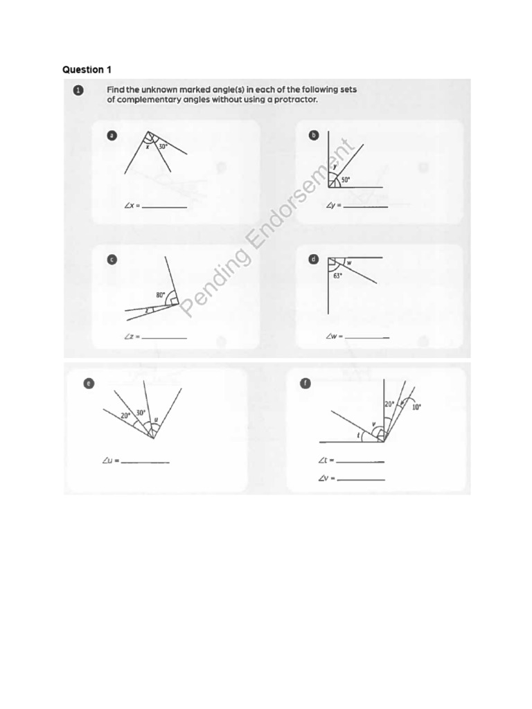 Y7 U8 Math Worksheet | PDF