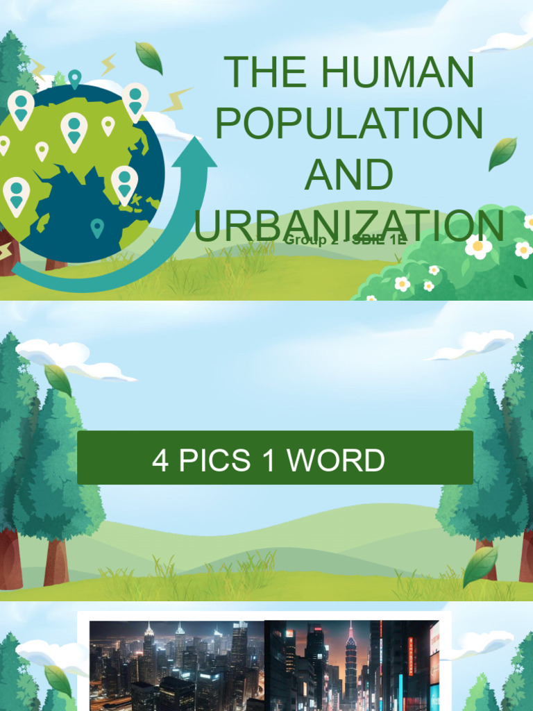 Human Population and Urbanization Trends | PDF | Ecology ...